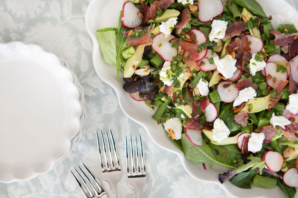 Sunday Dinner with Diane: Spring Salad with Lemon Dijon Dressing ...