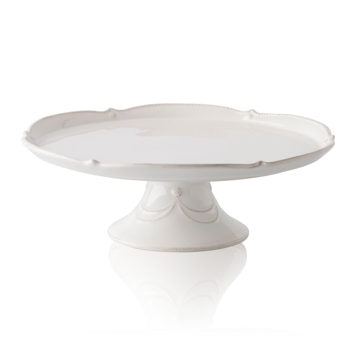 Berry & Thread Whitewash Cake Stand — Haven Haus Co