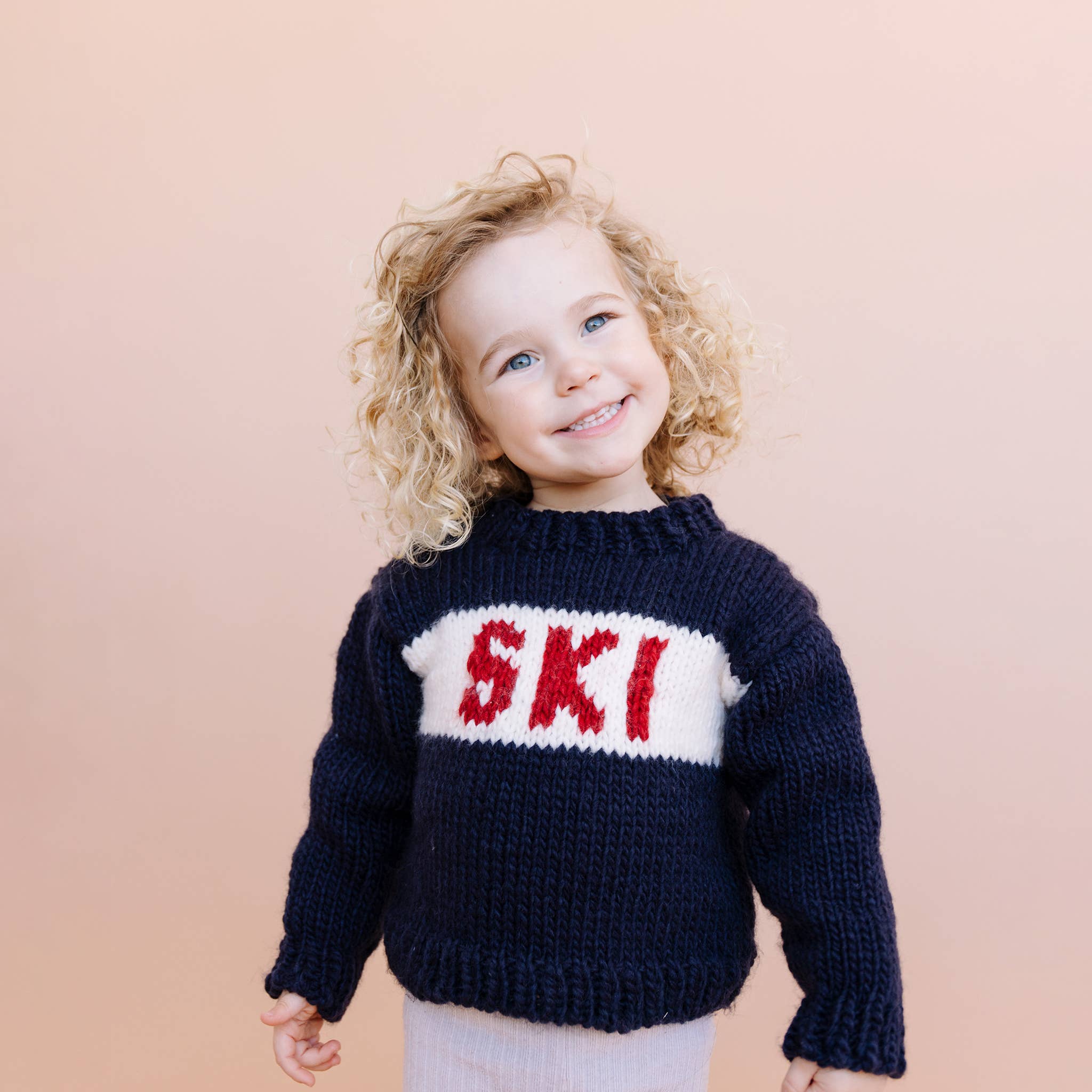 Ski Sweater Navy — Haven Haus Co